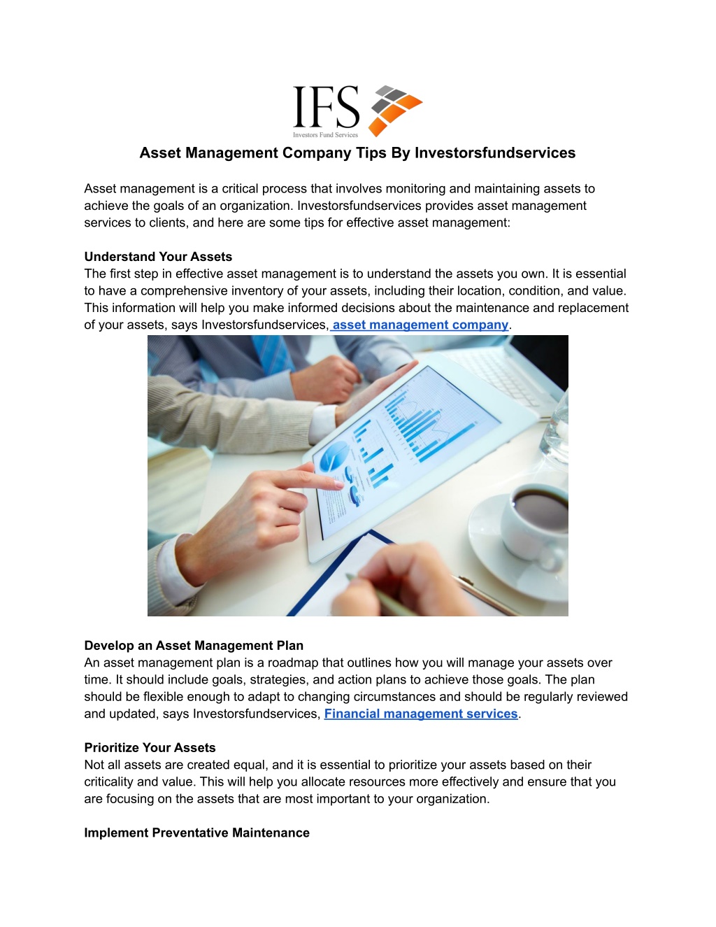 PPT - Asset Management Company Tips By Investorsfundservices PowerPoint ...