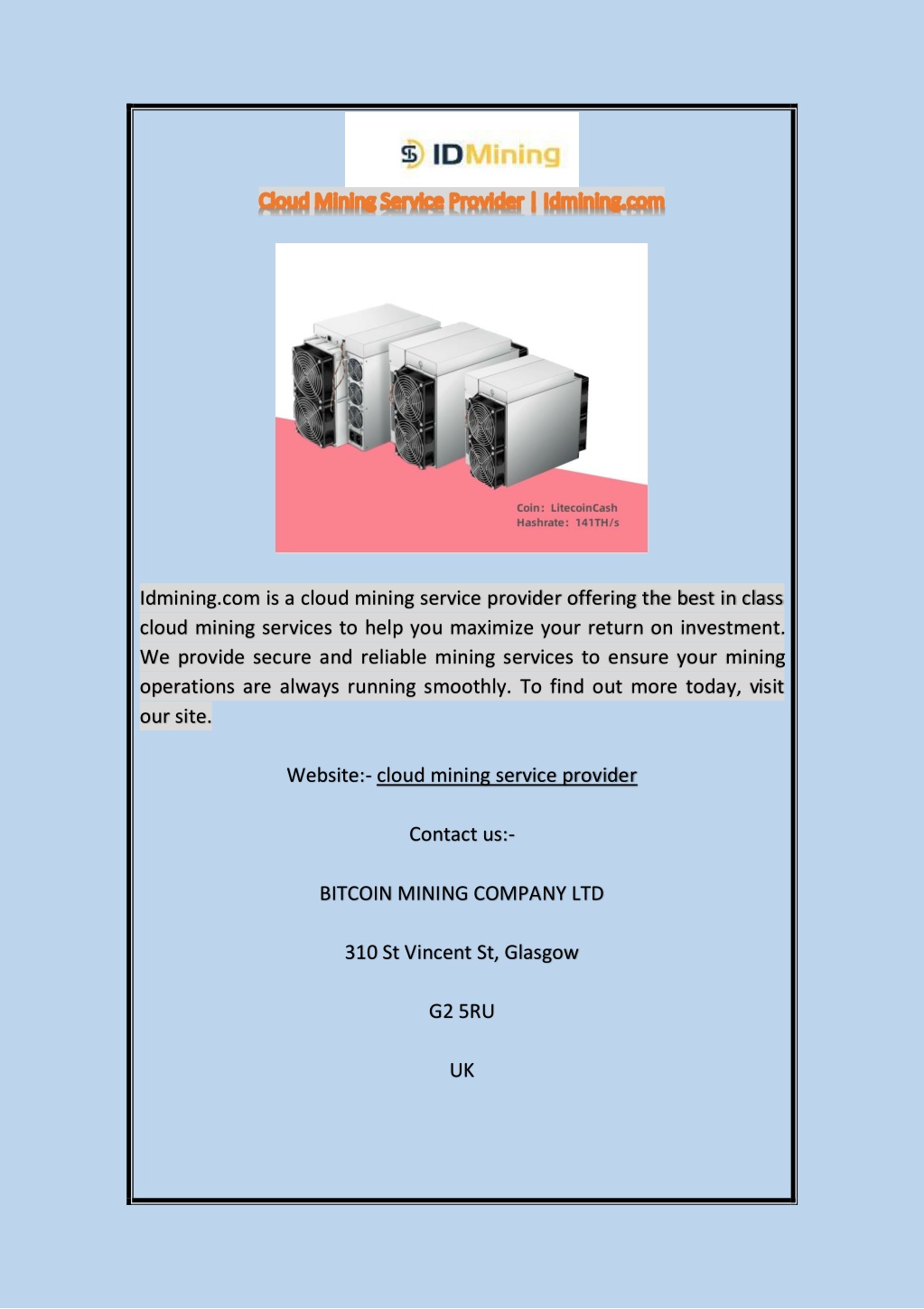 PPT - best cloud mining site PowerPoint Presentation, free download - ID:12024699