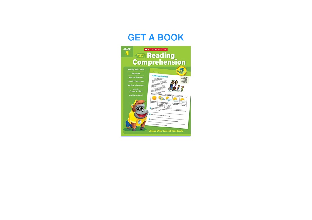 PPT - [READ PDF] Scholastic Success with Reading Comprehension Grade 4 ...