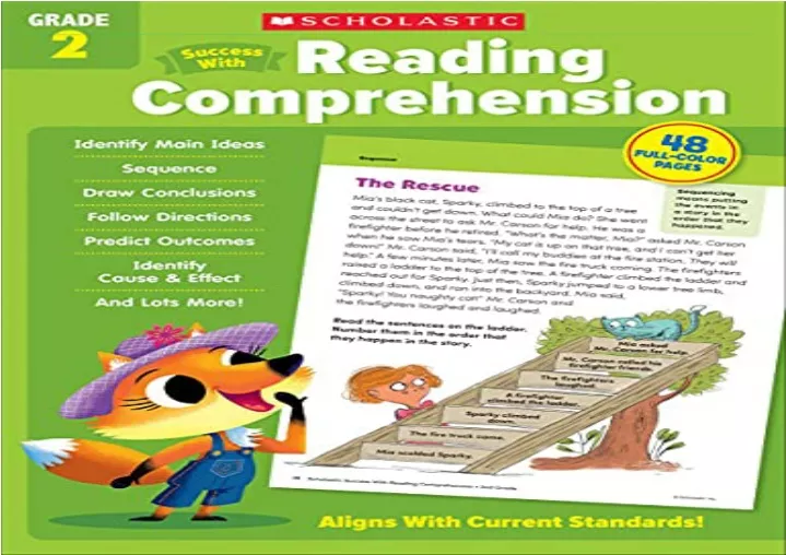 PPT - PDF Scholastic Success with Reading Comprehension Grade 2 ...