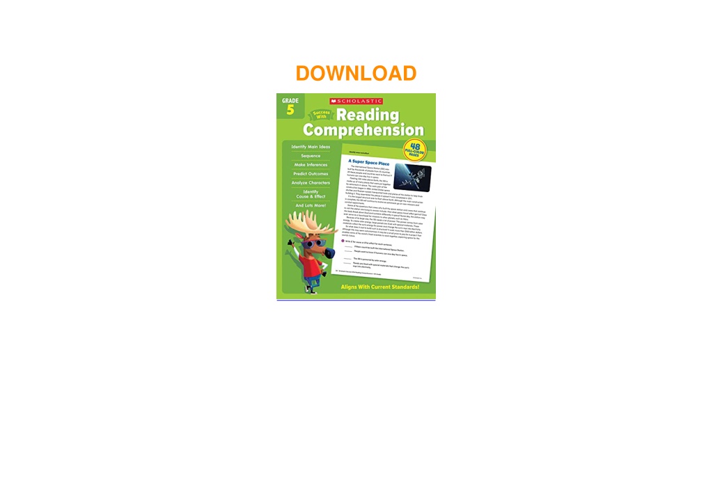PPT - [READ PDF] Scholastic Success with Reading Comprehension Grade 5 ...