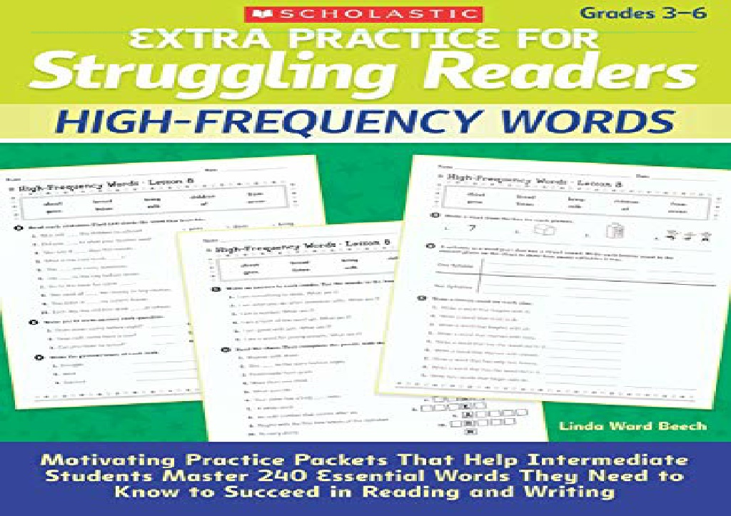 PPT - [DOWNLOAD PDF] Extra Practice for Struggling Readers: High ...