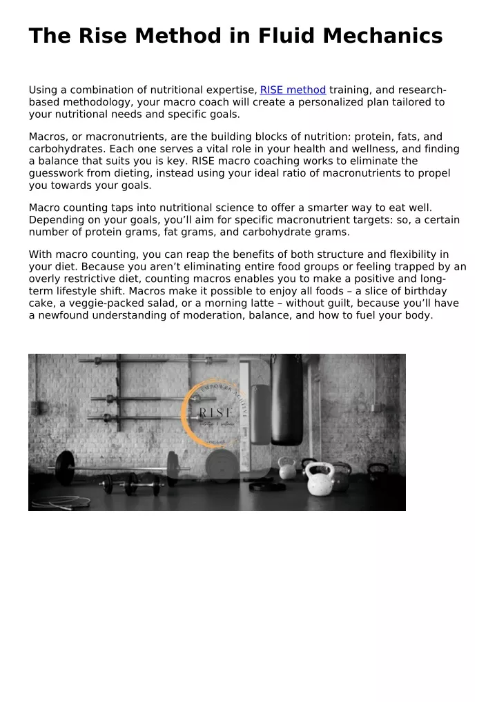 PPT - rise method PowerPoint Presentation, free download - ID:12025965