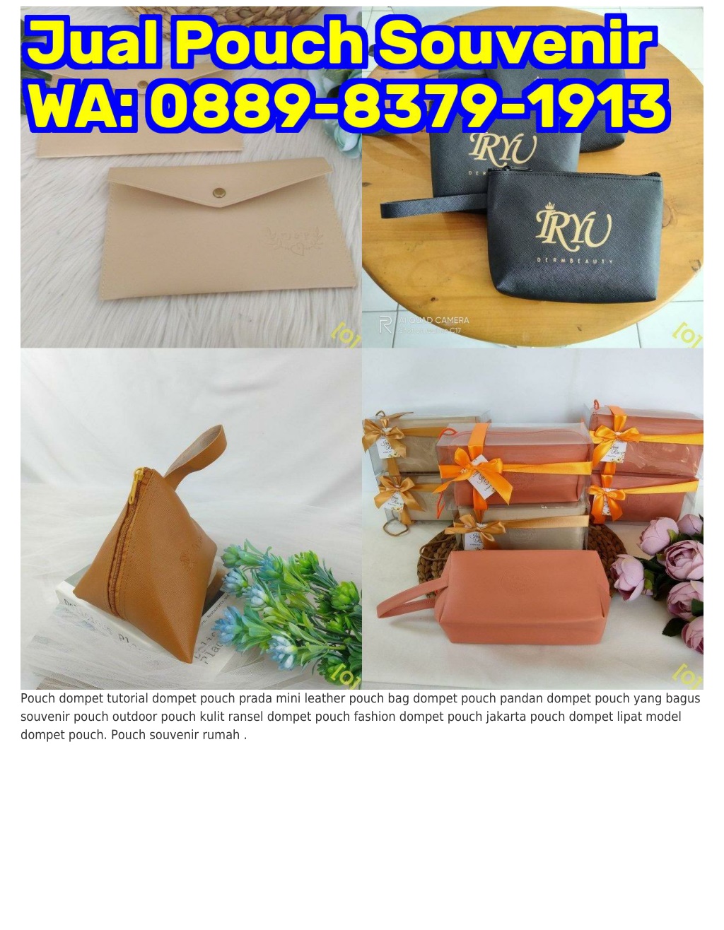 PPT - ౦889•8Зᜪ9•I9IЗ (WA) Dompet Pouch Jogja Souvenir Pouch Remaja ...