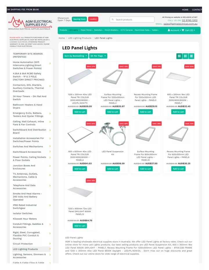 PPT - LED Panel Lights for Commercial Applications PowerPoint ...
