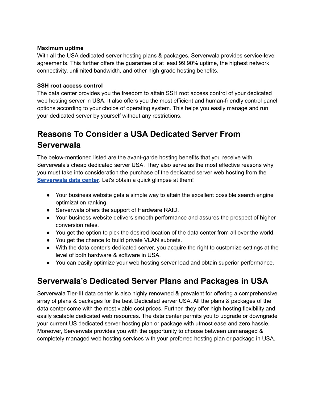 PPT - Serverwala’s Best Dedicated Server in USA: Overview and Benefits ... PPT - Serverwala’s Best Dedicated Server in USA: Overview and Benefits ...