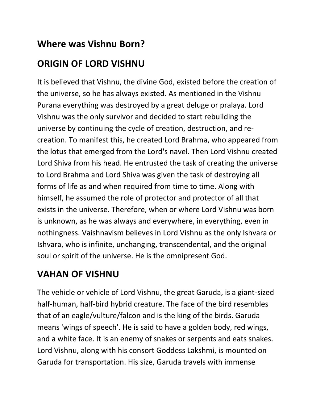 PPT - THE APPEARANCE OF LORD VISHNU AND ITS SYMBOLISM PowerPoint ...
