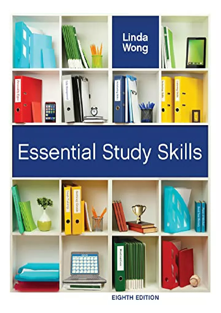 PPT - (PDF/DOWNLOAD) Essential Study Skills PowerPoint Presentation, free download - ID:12029930