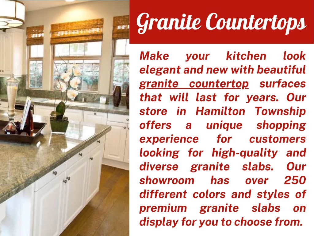 PPT - Kitchen Countertops Supplier, Fabricator & Installer in Hamilton ...