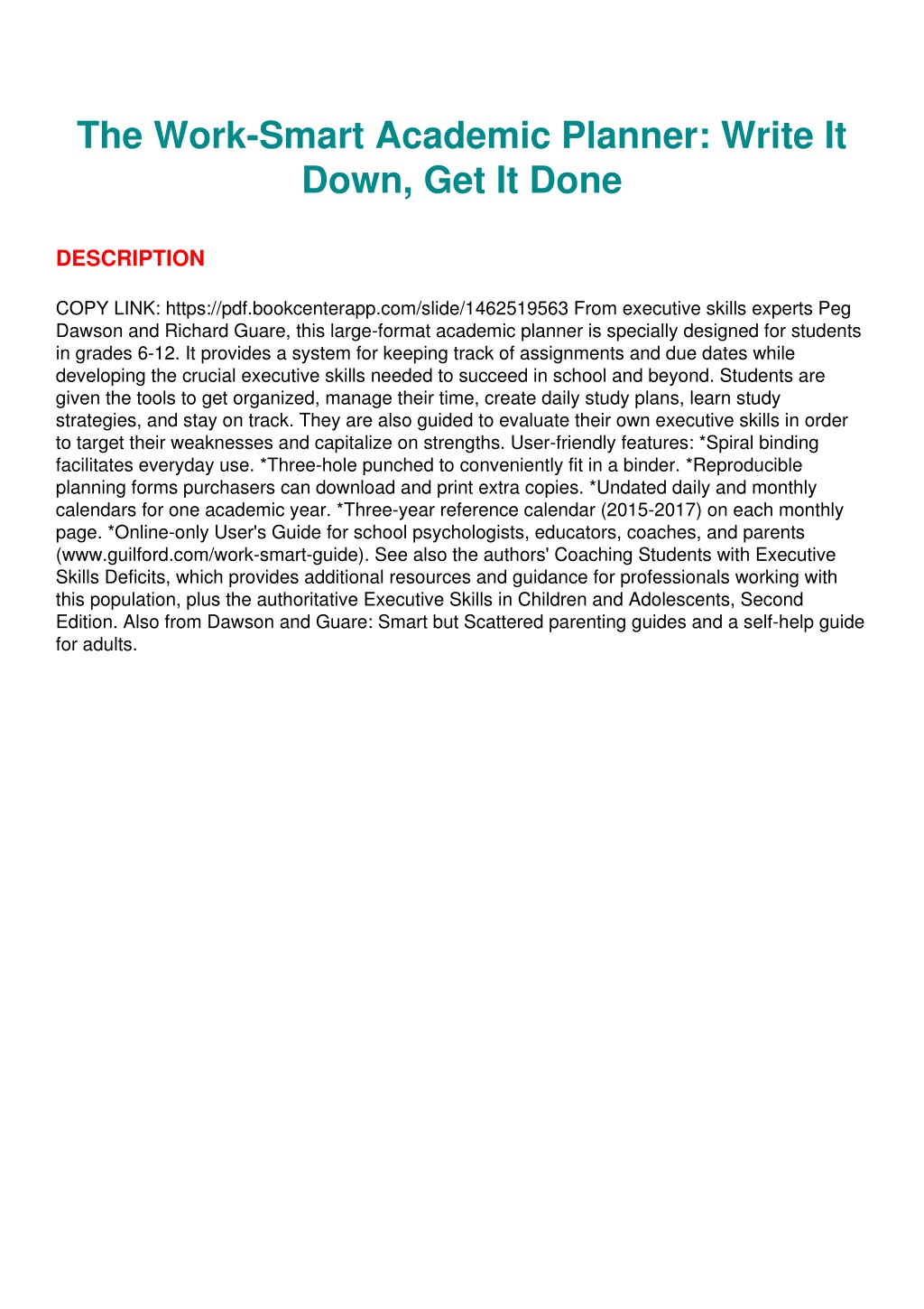 PPT - $PDF$/READ/DOWNLOAD The Work-Smart Academic Planner: Write It ...