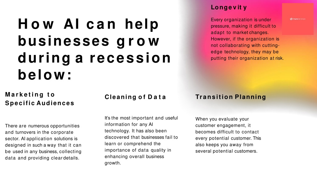 PPT - AI Application Solutions During a Recession PowerPoint ...