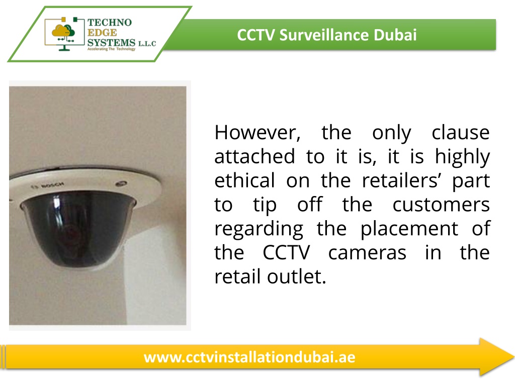 PPT - How Helpful is CCTV Surveillance for Retail Businesses in Dubai ...