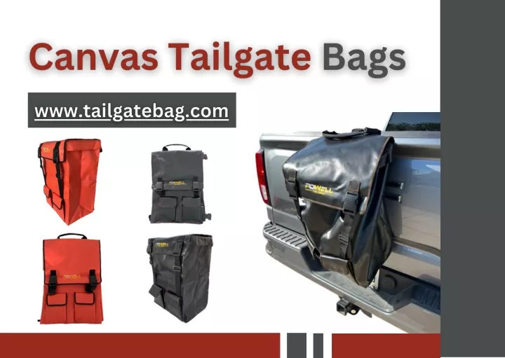 PPT - Amazing Canvas Tailgate Bag for All Needs PowerPoint Presentation ...