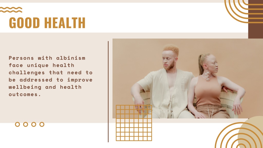 PPT - Living with Albinism: Health and Wellness Strategies with ...