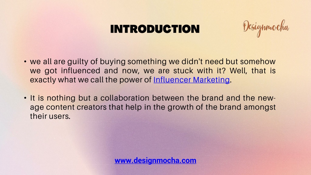 PPT - The Surge of Influencer Marketing in the Digital Realm PowerPoint ...