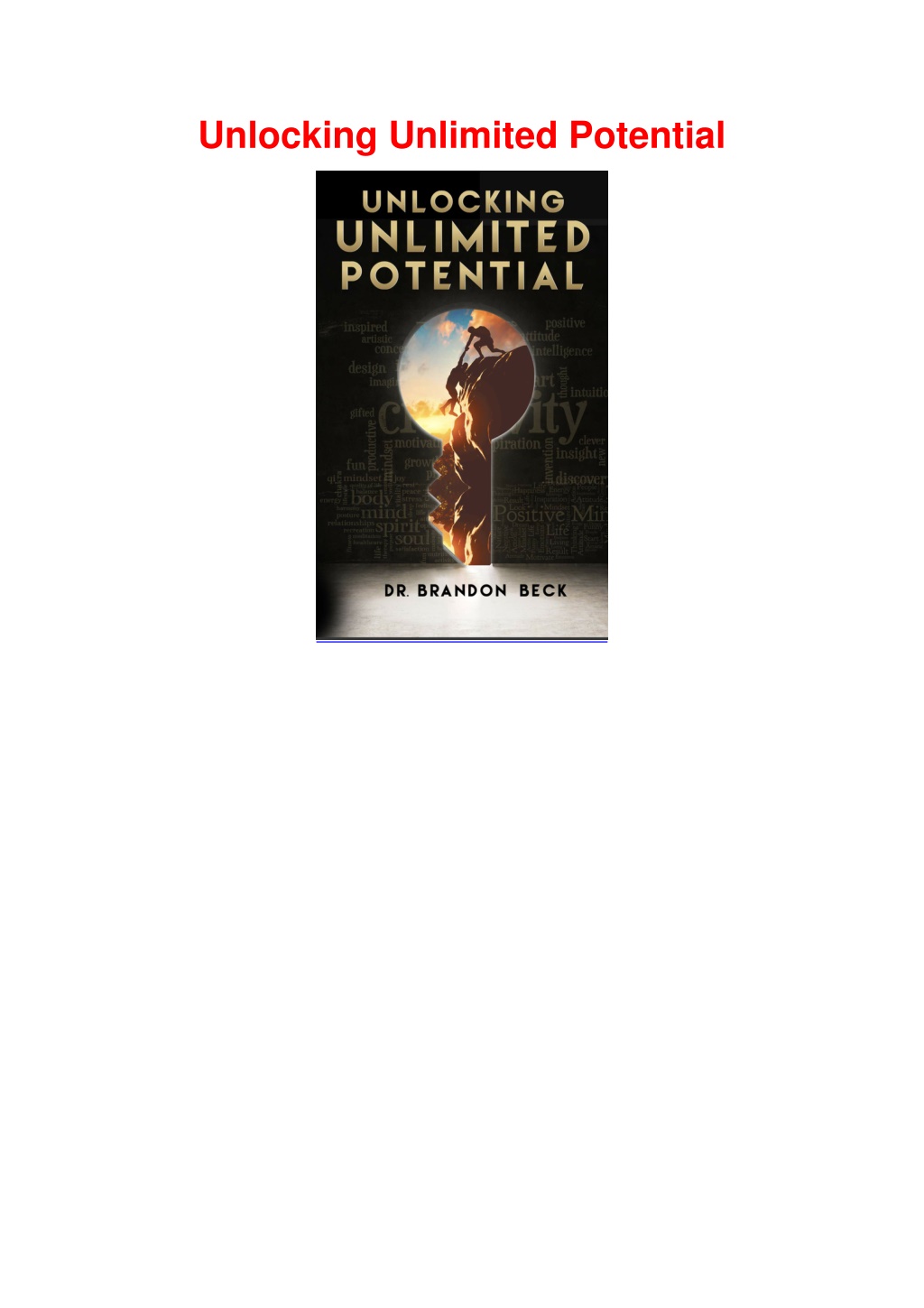 PPT - DOWNLOAD/PDF Unlocking Unlimited Potential PowerPoint ... PPT - DOWNLOAD/PDF Unlocking Unlimited Potential PowerPoint ...