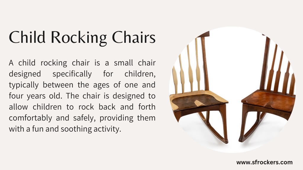 PPT - Handcrafted Wooden Rocking chairs by R.B.Wing | SF Rockers ...