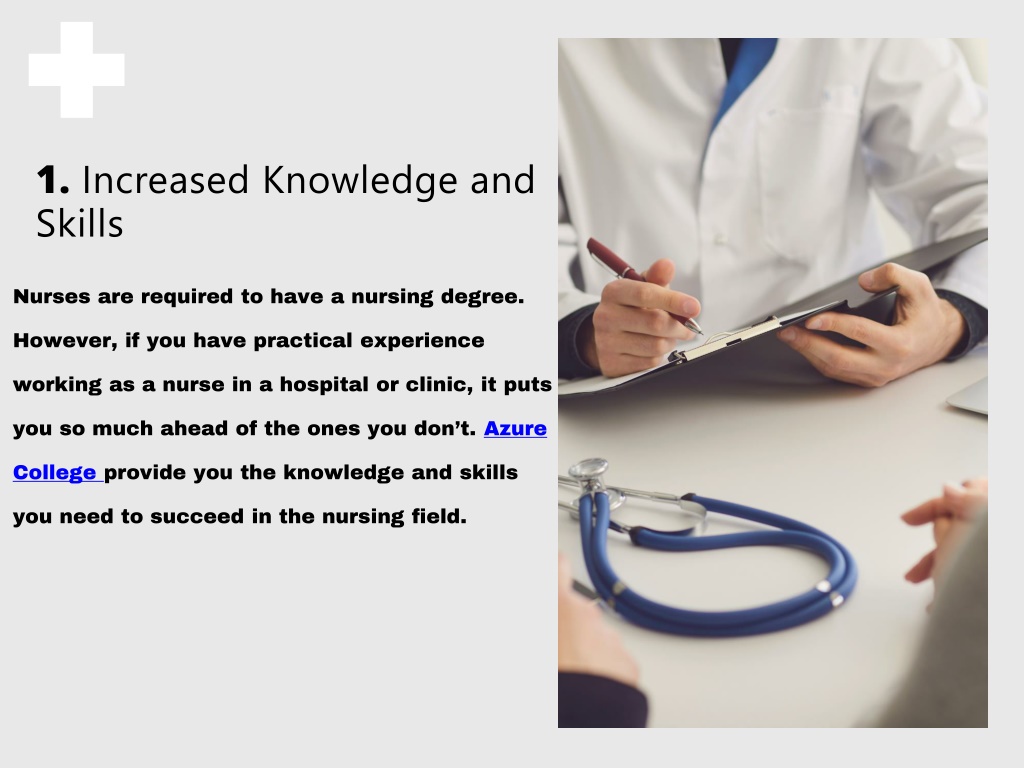 PPT - Benefits of Practical Experience in A Nursing College PowerPoint ...