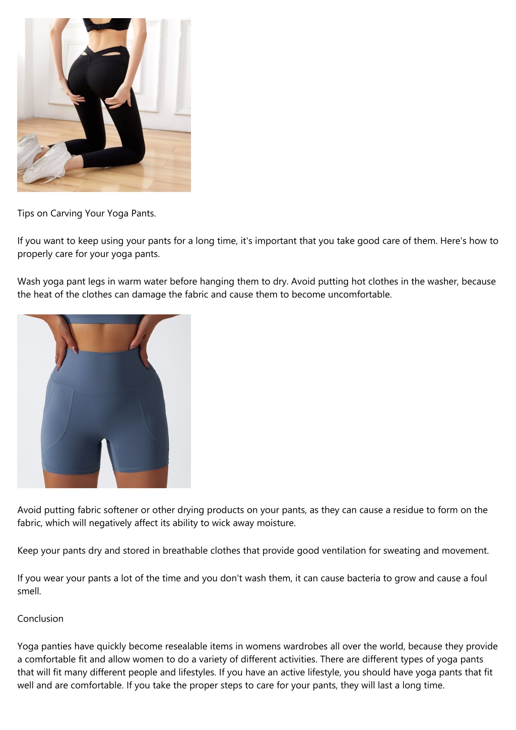 PPT - 10 Situations When You'll Need to Know About women's cotton yoga ...