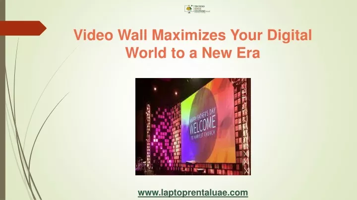 PPT - Video Wall Maximizes Your Digital World to a New Era PowerPoint Presentation - ID:12038740