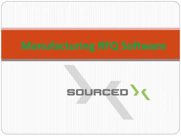 PPT - Manufacturing RFQ Software PowerPoint Presentation, free download ...