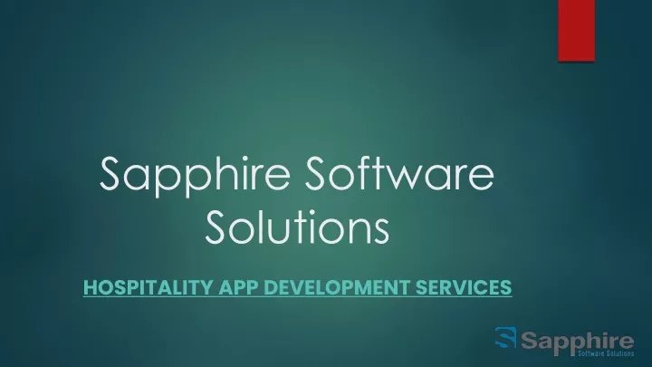 PPT - Hospitality App Development Services PowerPoint Presentation, free download - ID:12040826