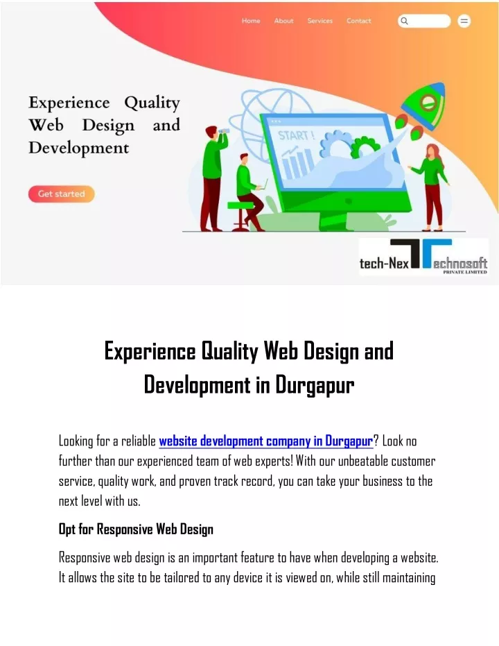 PPT - Experience Quality Web Design and Development in Durgapur ...