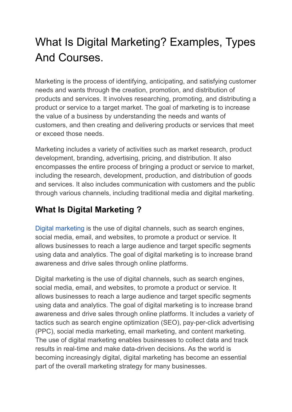 PPT - What Is Digital Marketing PowerPoint Presentation, free download ...