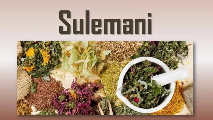PPT - Herbal Medicine In Pakistan - Sulemani PowerPoint Presentation ...