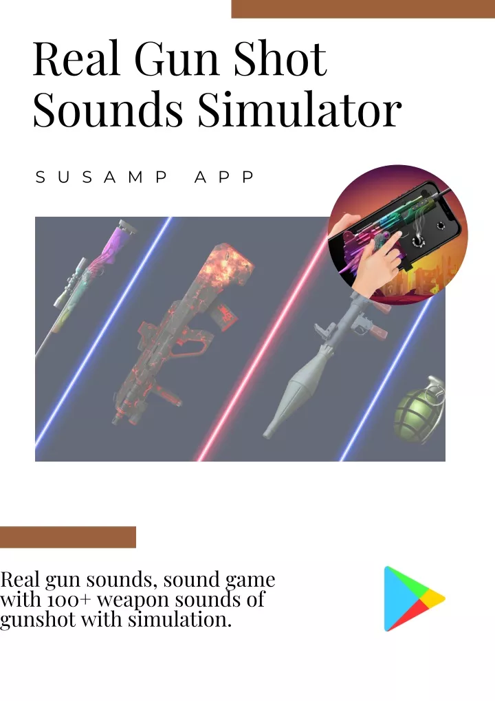 PPT - Real gun sounds, sound game with 100 weapon sounds of gunshot ...