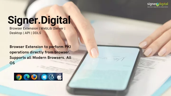 PPT - Signer.Digital PowerPoint Presentation, free download - ID:12045226