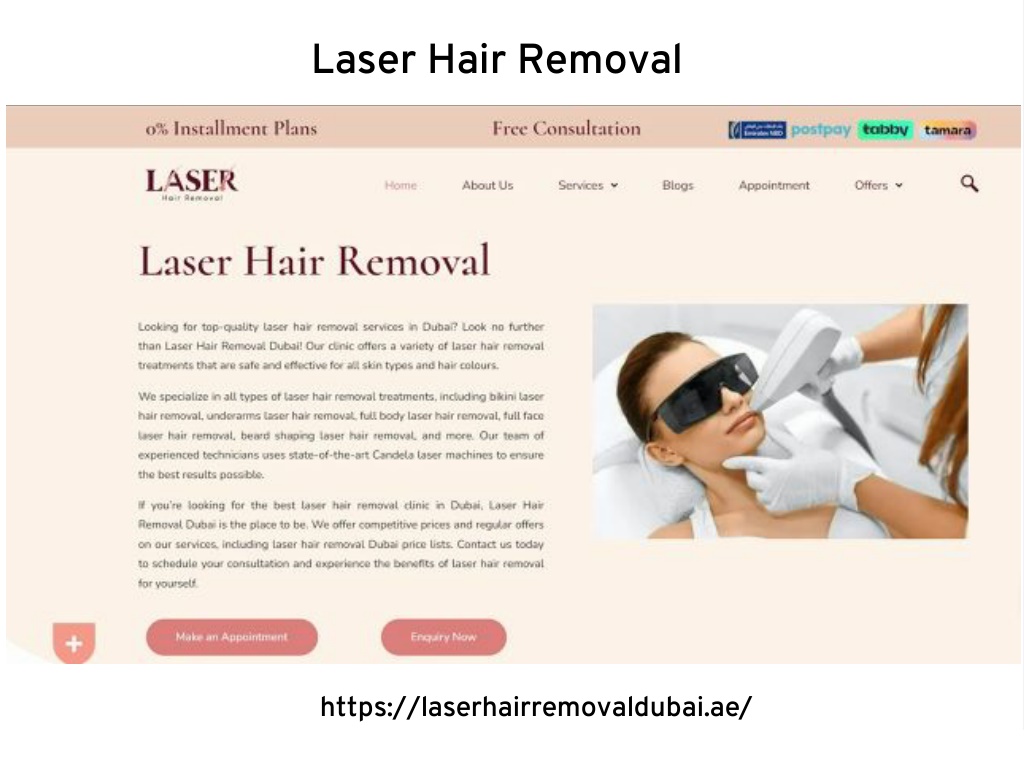 PPT - Laser Hair Removal Dubai, UAE | Brazilian Bikini Laser Hair ...