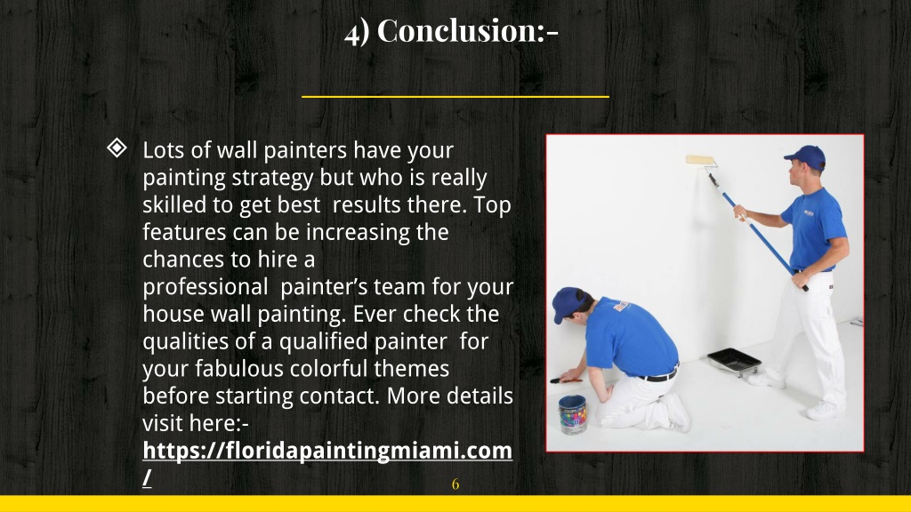 PPT - 5 Features Every Great Painting Miami Should Have PowerPoint ...
