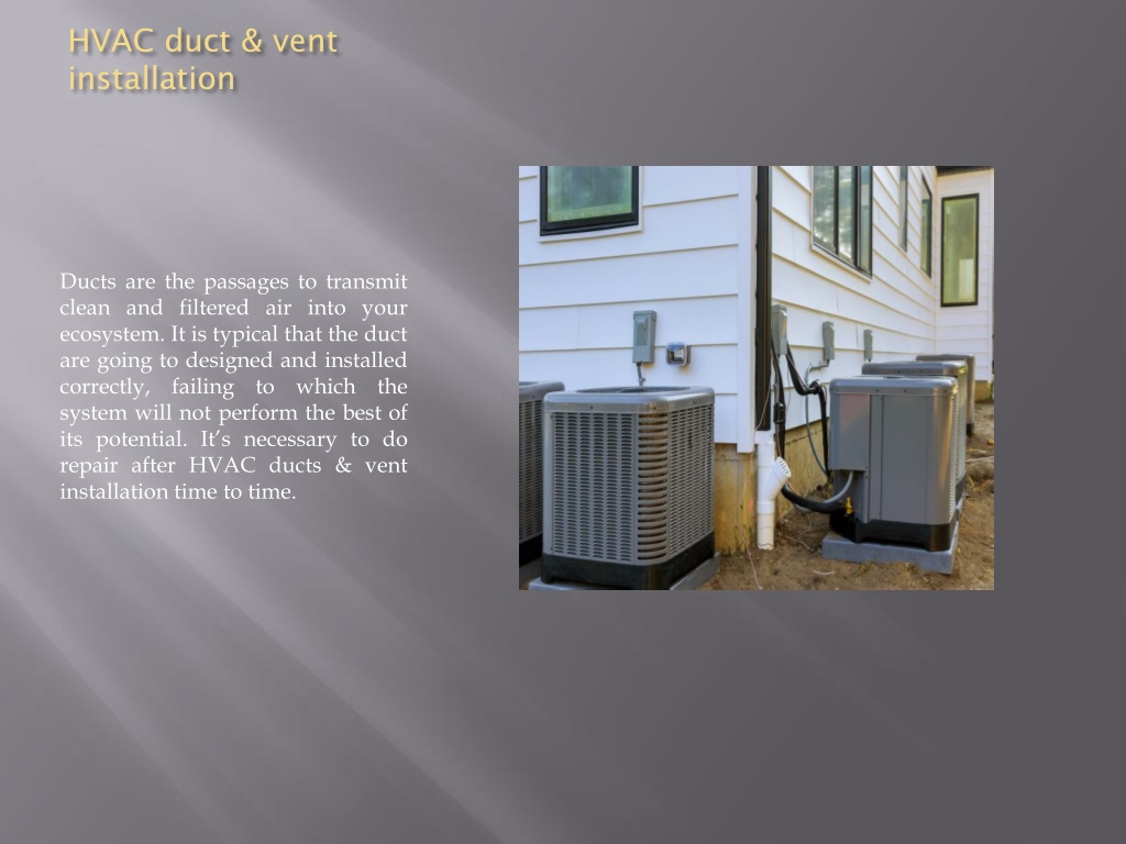 PPT - Witness the best HVAC Installation, Maintenance & Repair Service ...