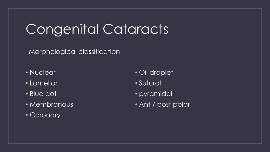 PPT - Cataract 1 lecture pmcajk PowerPoint Presentation, free download ...