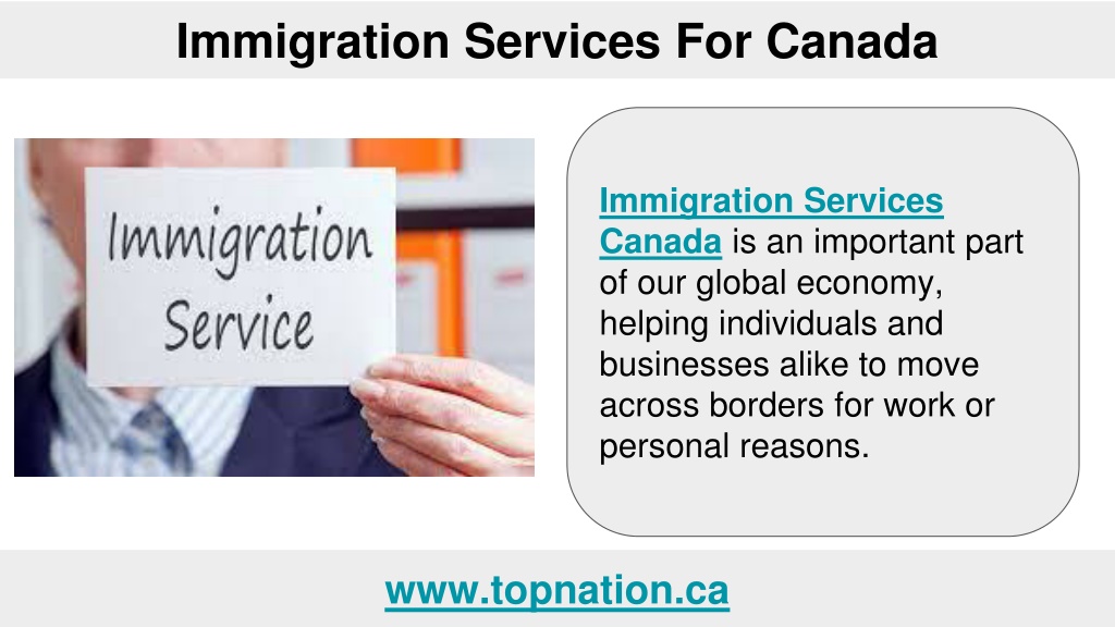 PPT - Topnation Immigration Services For Canada PowerPoint Presentation ...