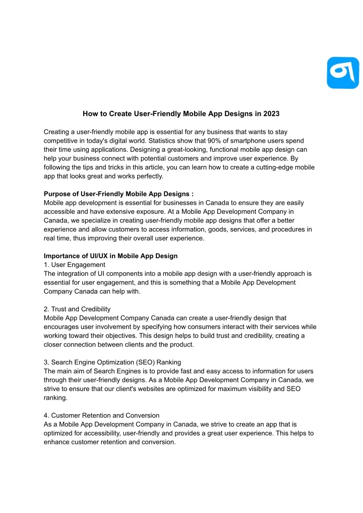 PPT - How to Create User-Friendly Mobile App Designs in 2023 PowerPoint Presentation - ID:12047544