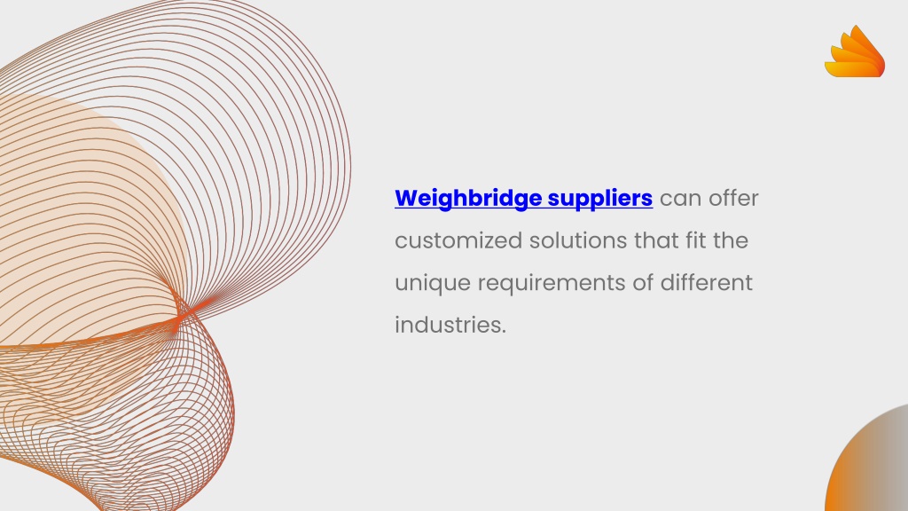 PPT - Expertise in Manufacturing Electronic Weighbridge PowerPoint Presentation - ID:12048342