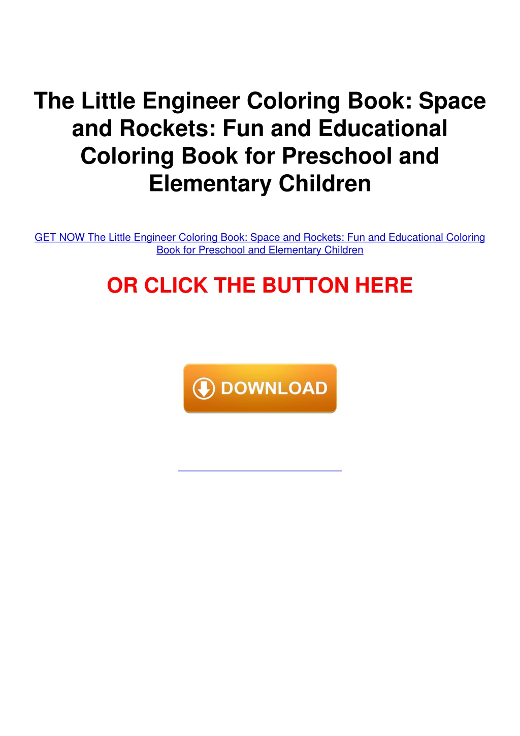 PPT - (PDF/DOWNLOAD) The Little Engineer Coloring Book: Space and ...