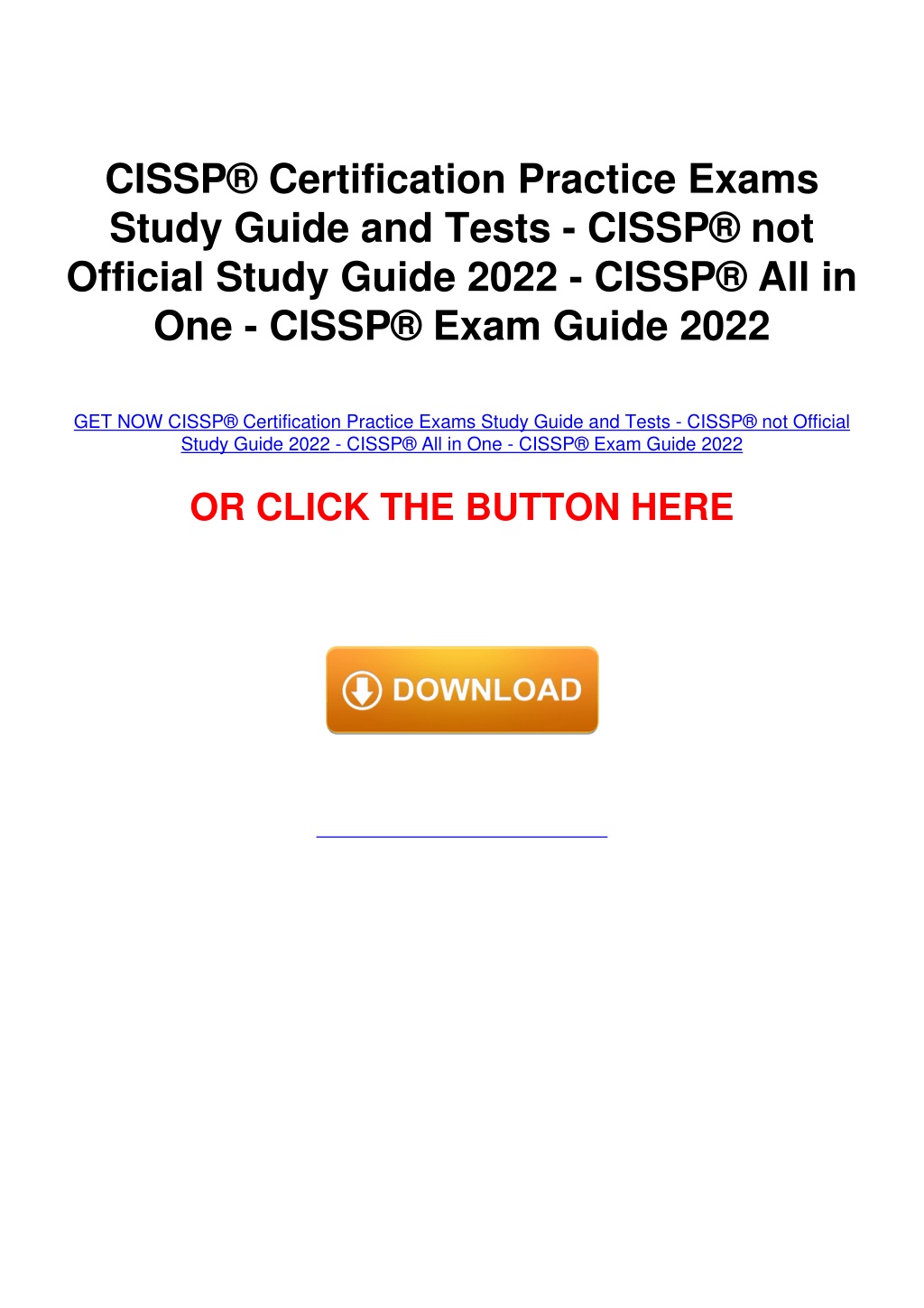 PPT - PDF/READ CISSP® Certification Practice Exams Study Guide and ... PPT - PDF/READ CISSP® Certification Practice Exams Study Guide and ...