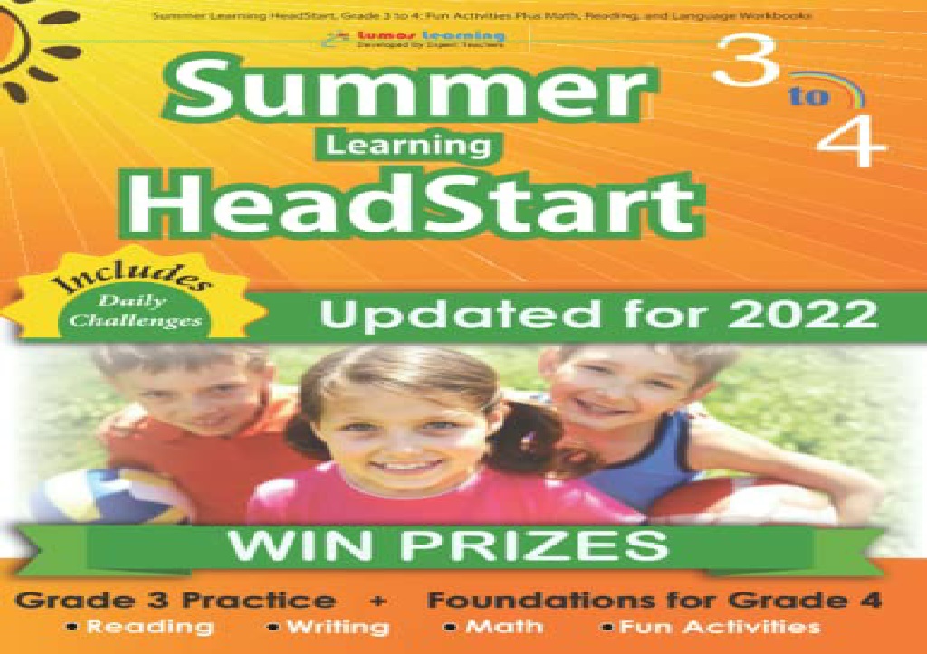 PPT - [DOWNLOAD PDF] Summer Learning HeadStart, Grade 3 to 4: Fun ...