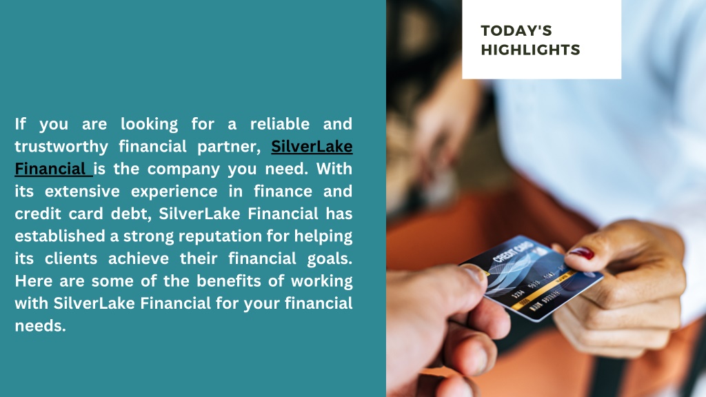 PPT - Choosing SilverLake Financial for Your Financial Success ...