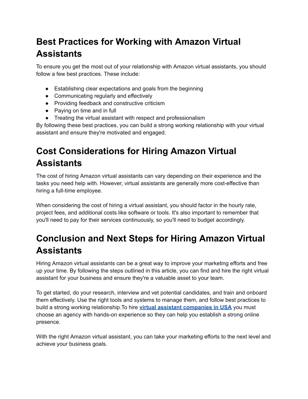 PPT - Choosing the Best Amazon Virtual Assistant to Support Your ...