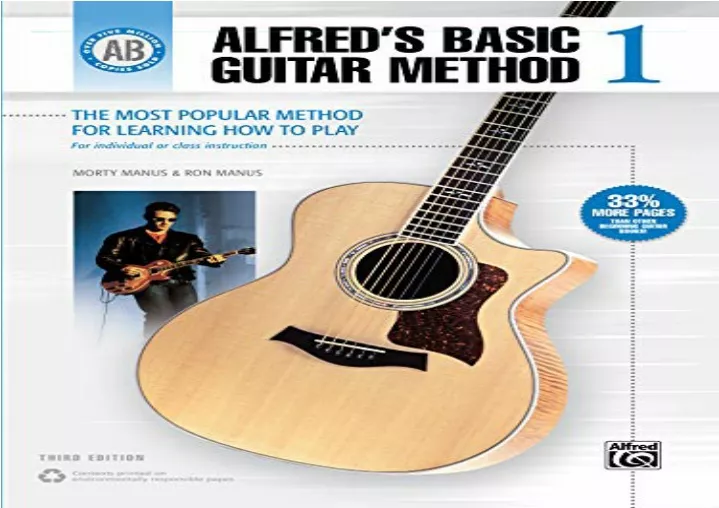 PPT - PDF Alfred's Basic Guitar Method 1 (Alfred's Basic Guitar Library ...