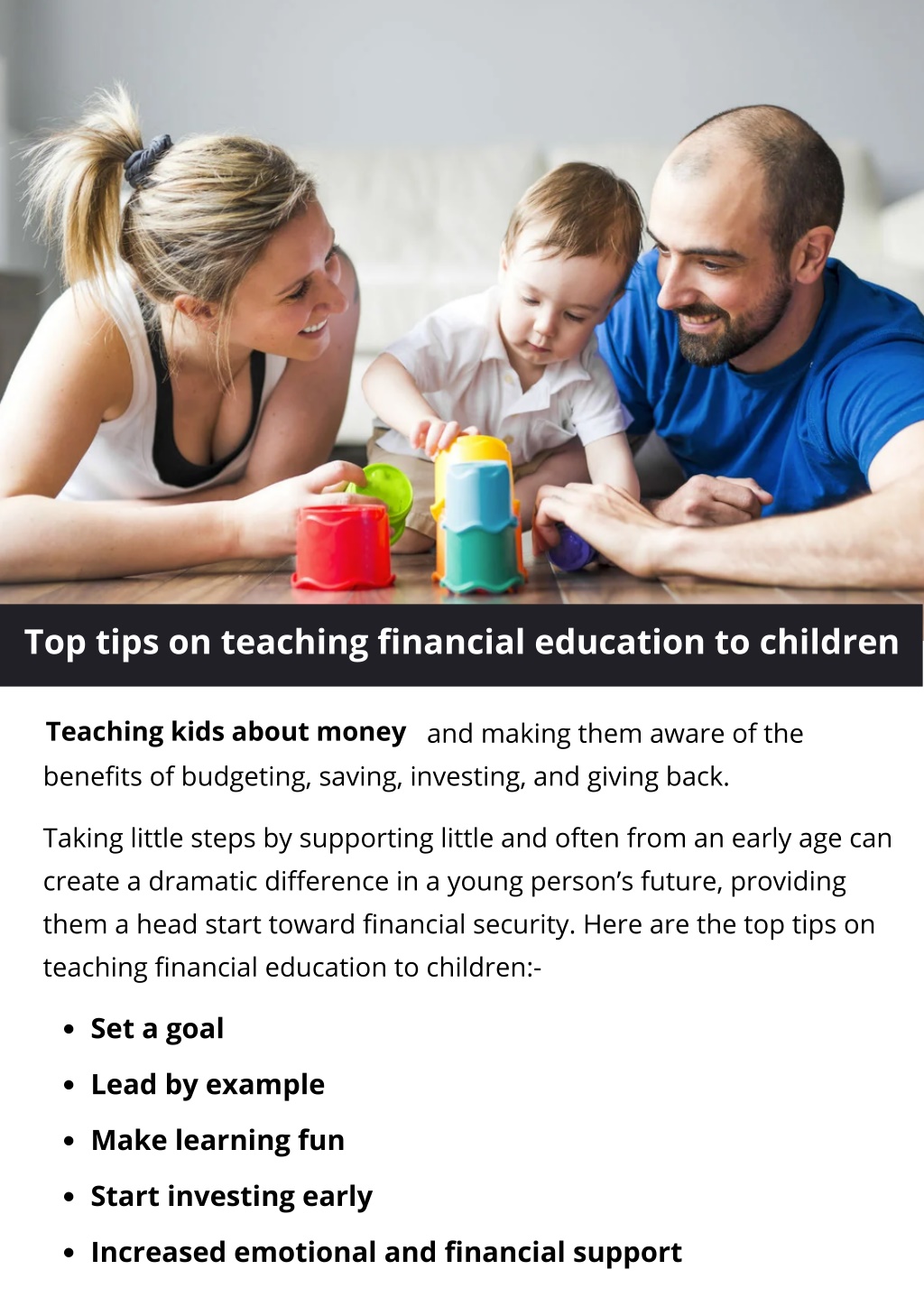PPT - Top tips on teaching financial education to children PowerPoint ...