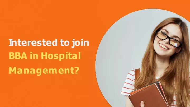 PPT - BBA in hospital management is a great option to make your career ...
