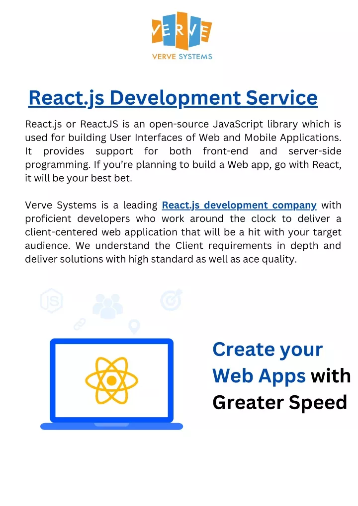 PPT - React.js Development Service - Verve Systems PowerPoint Presentation - ID:12056774