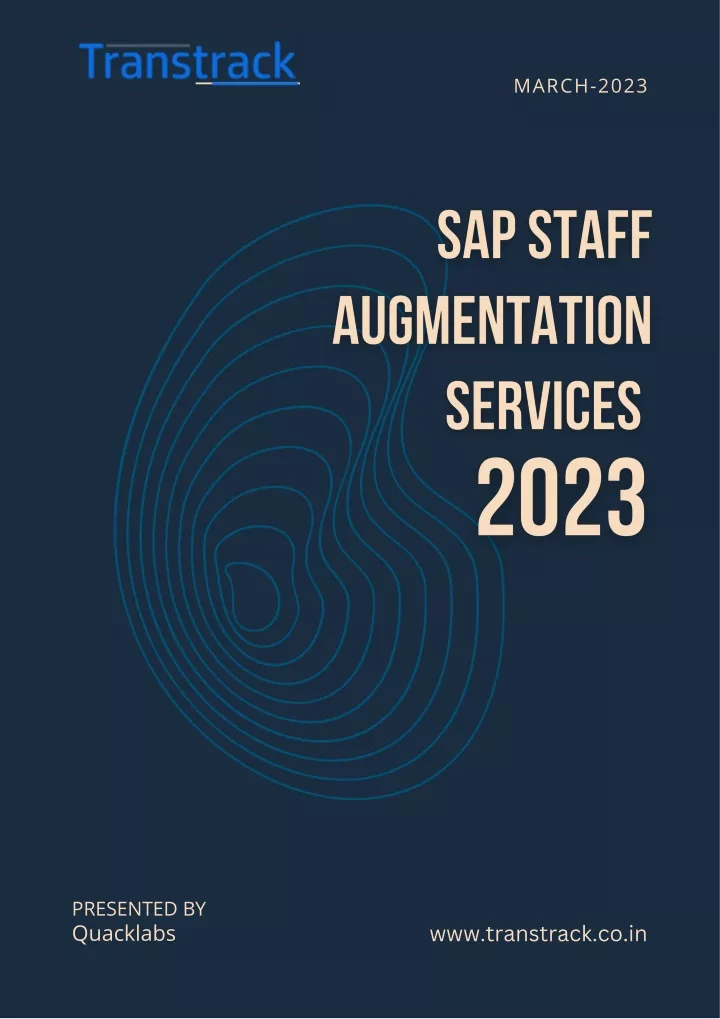 PPT - SAP Staff Augmentation Services- Transtrack PowerPoint Presentation - ID:12057203