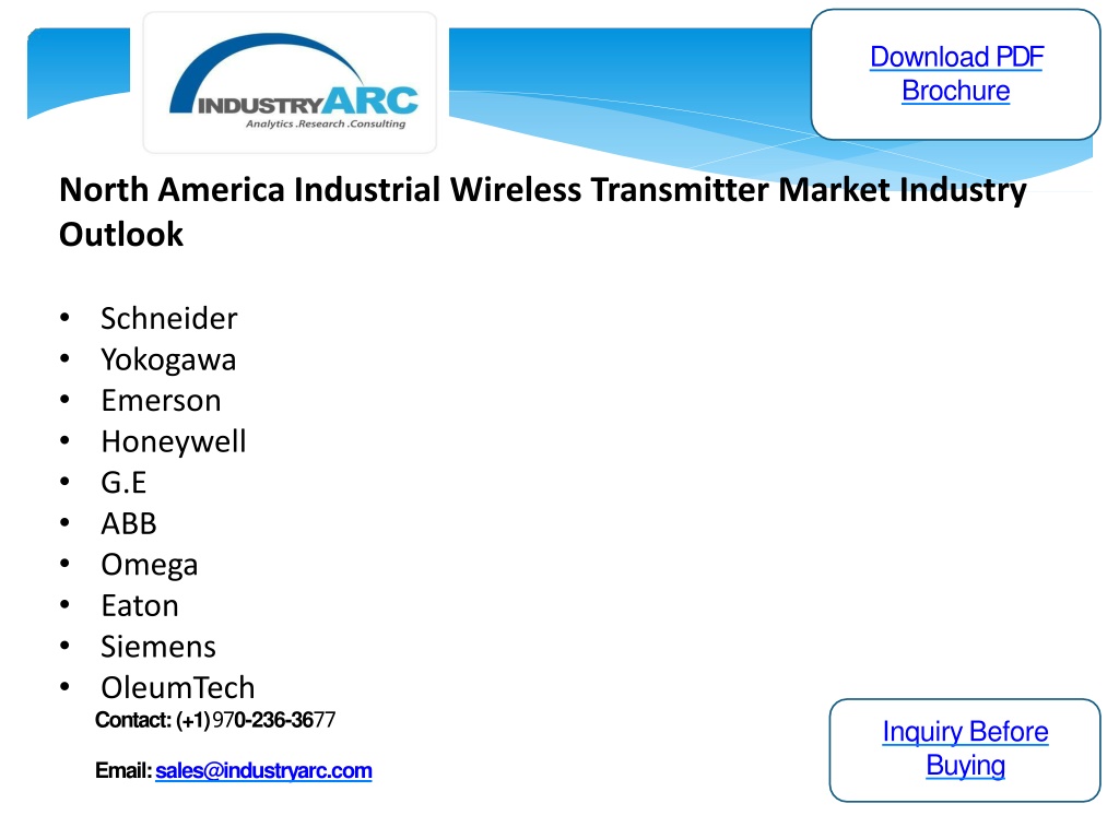 PPT - North America Industrial Wireless Transmitter Market PowerPoint ...
