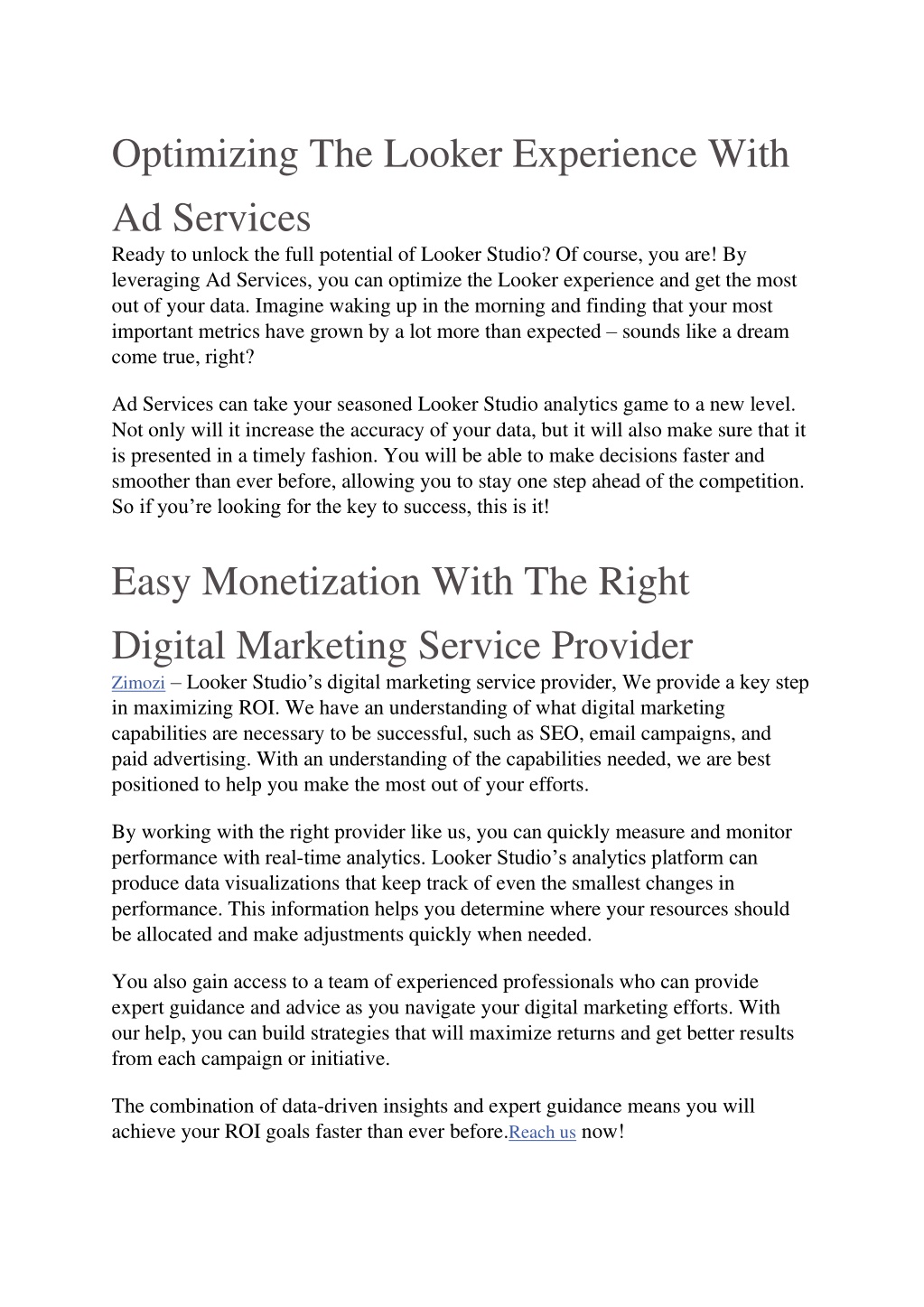 PPT - Maximizing ROI With Looker Studio's Digital Marketing Analytics ... PPT - Maximizing ROI With Looker Studio's Digital Marketing Analytics ...